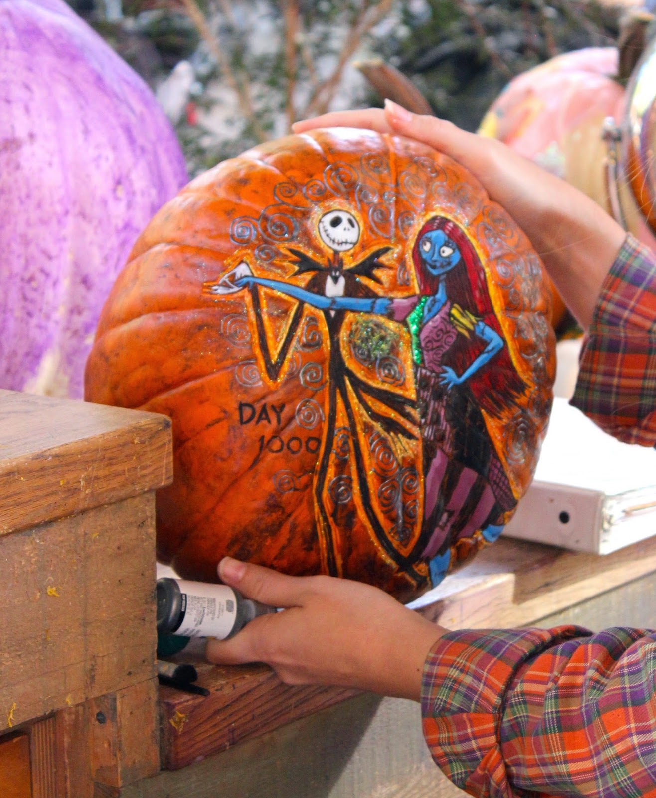 (Almost) Wordless Wednesday- Disneyland's Incredible Pumpkin Carvers ...